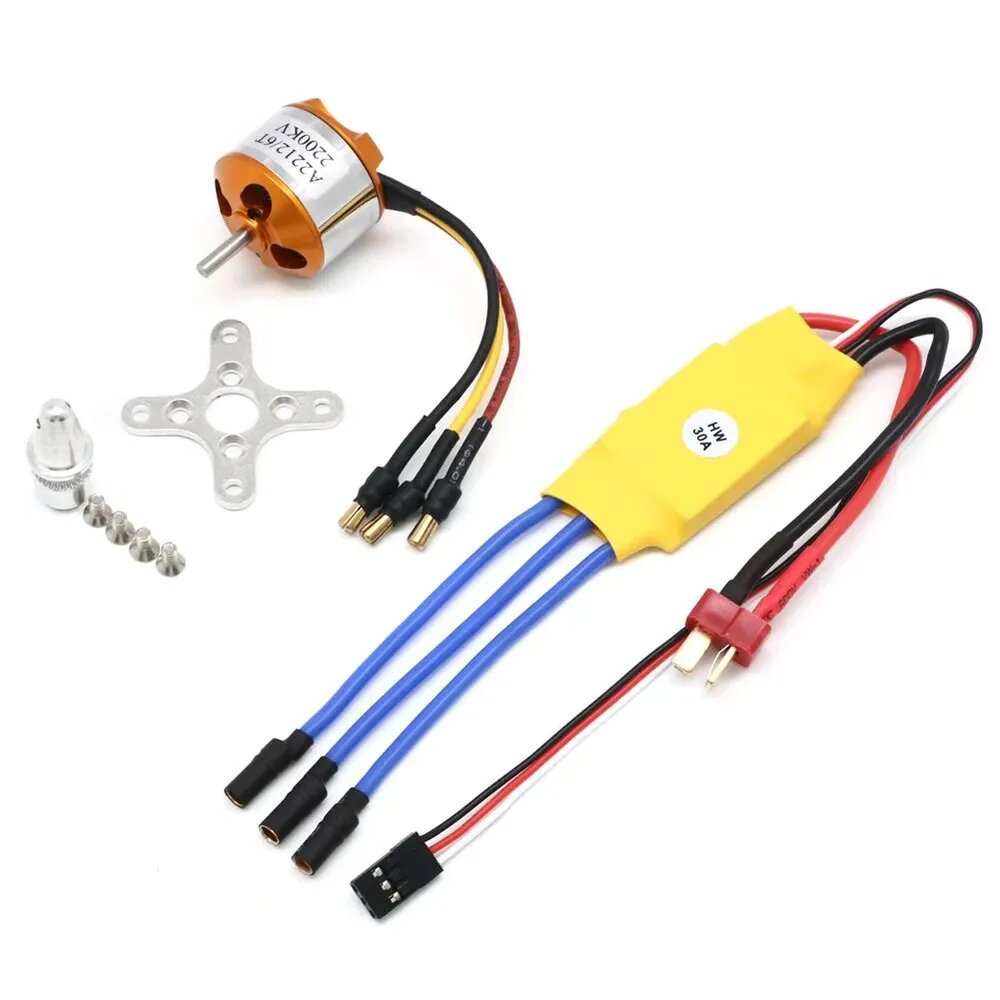 A2212 2212 2200KV бесщеточный Двигатель+30А электронный стабилизатор
