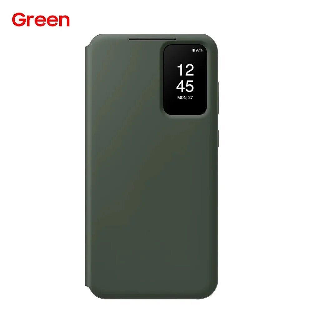 Samsung Smart View Cover для Galaxy S23, темно-зеленый