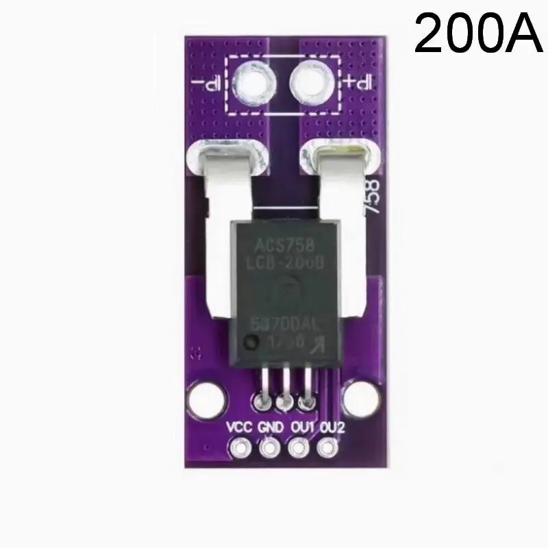 Модуль тока ACS758 200A, Цвет: A3