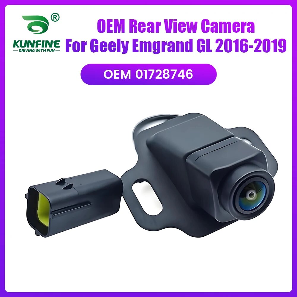 Заводская камера заднего вида 01728746 для Geely Emgrand GL 2016-2019, водонепроницаемая, для парковки
