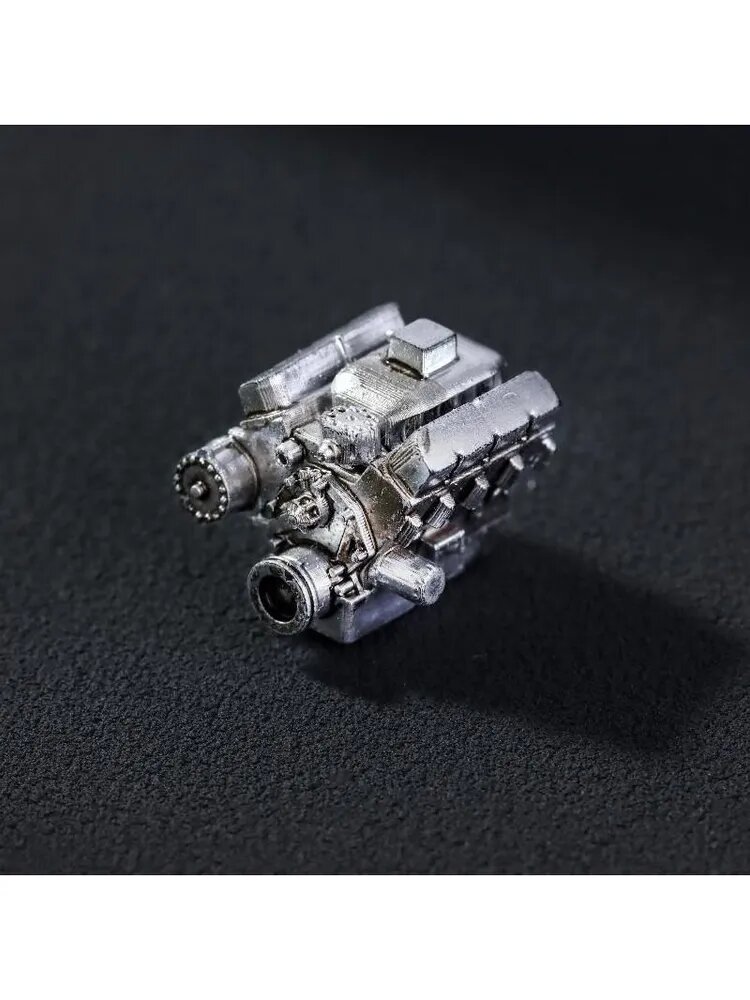 Миниатюрная имитационная модель двигателя в масштабе 1:64, Песочный стол, микро-гаражная сцена, орнамент для украшения коллекционного дисплея