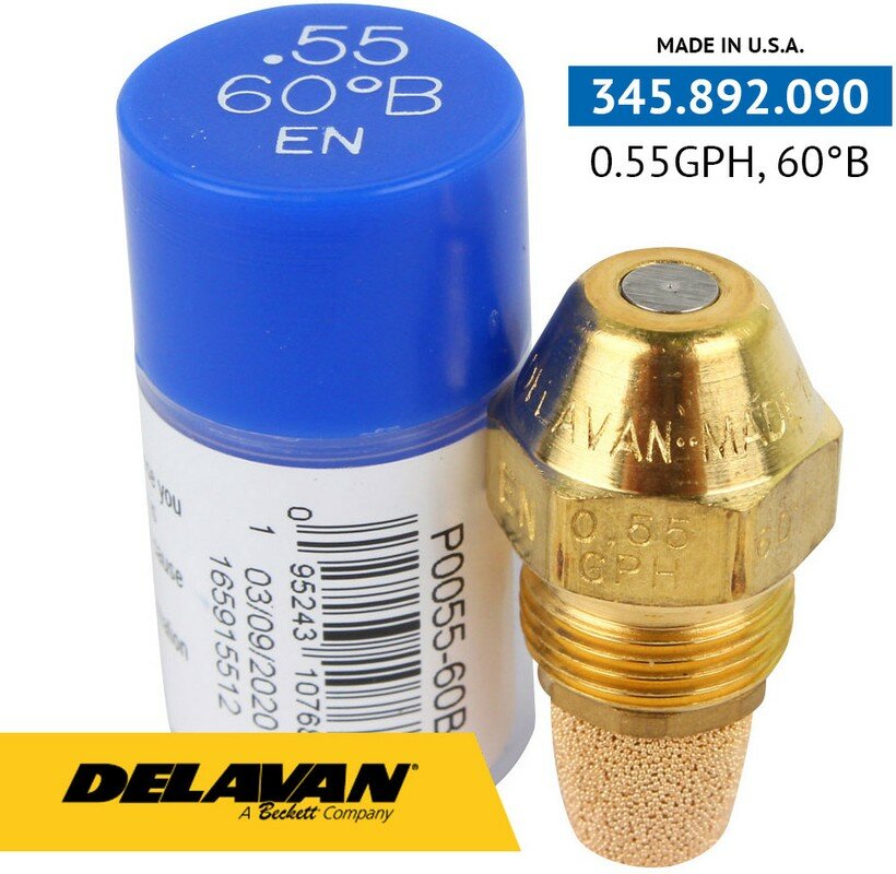 Топливная форсунка Delavan 0.55GPH, 60B (1) P0055-60B1