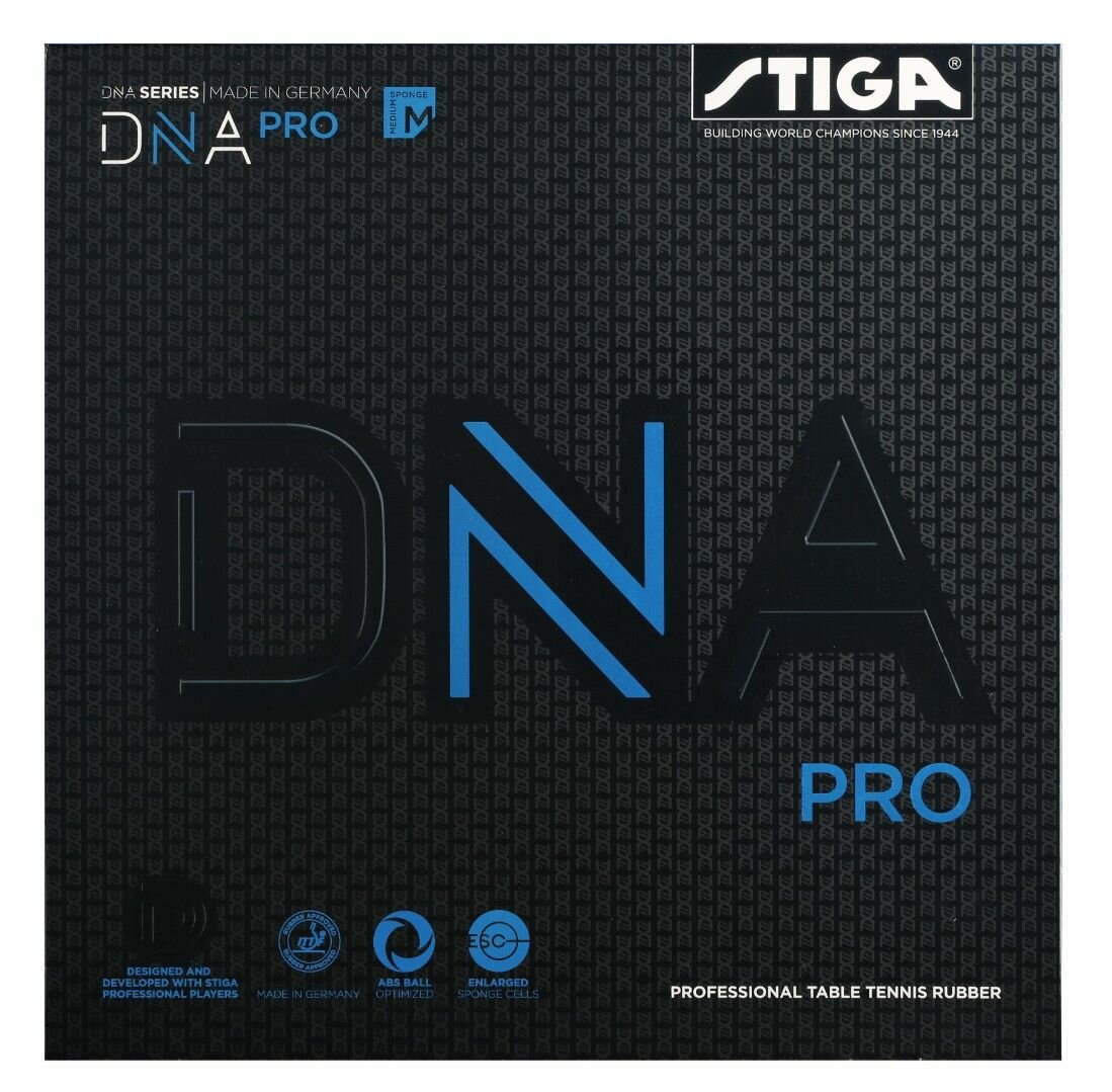 Накладка для настольного тенниса Stiga DNA PRO M (толщина 2.1 мм, красная)