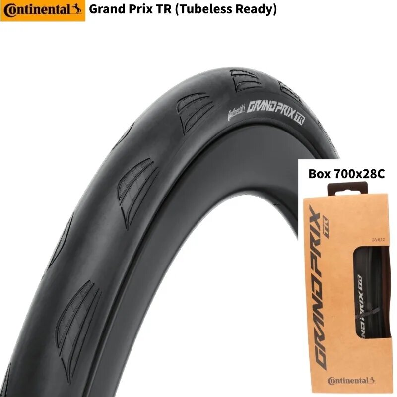 Continental Grand Prix TR шина 700x25C/28C/30C/32C Black 700x28C