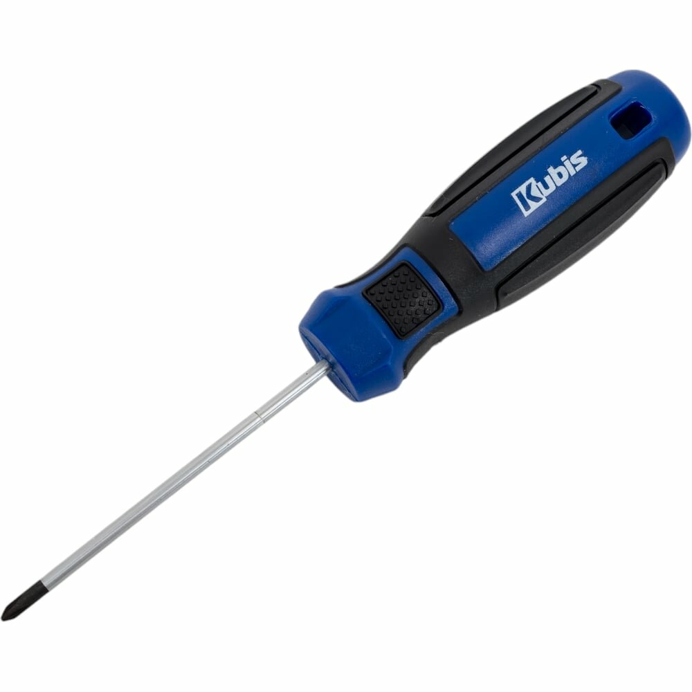 Отвертка крестовая KUBIS PH0х75 мм, CrV6150 02-08-1008