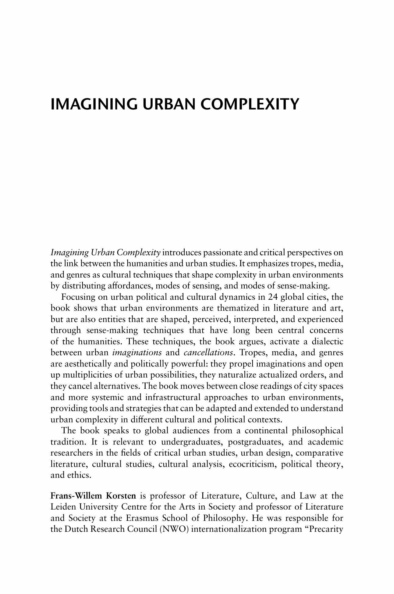 Urban Complexity — фото 1