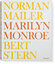 Norman Mailer. Bert Stern. Marilyn Monroe