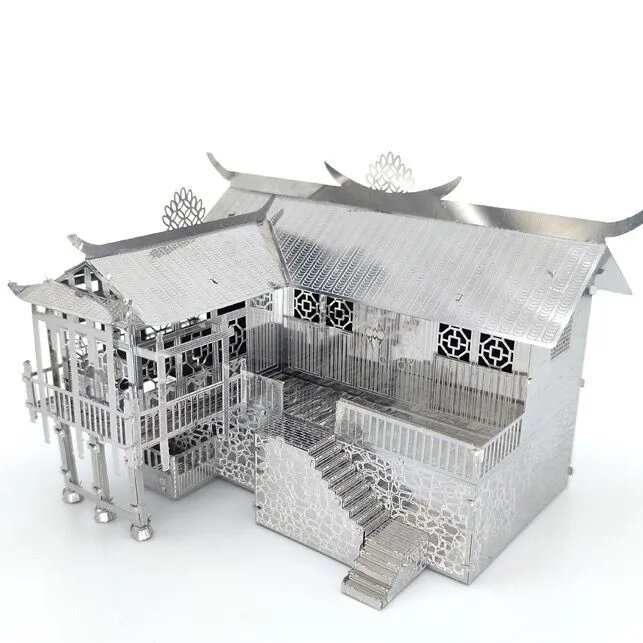 Подъёмная башня+ Инструкции / 3D Металлическая головоломка