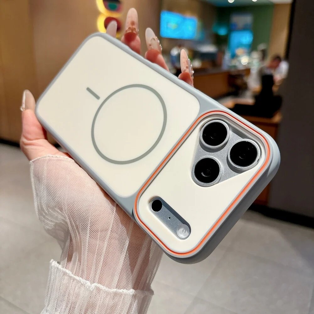 Роскошный матовый силиконовый бампер для чехла Magsafe для iPhone 17 Air 16 15 14 Plus Айфон 15, F3
