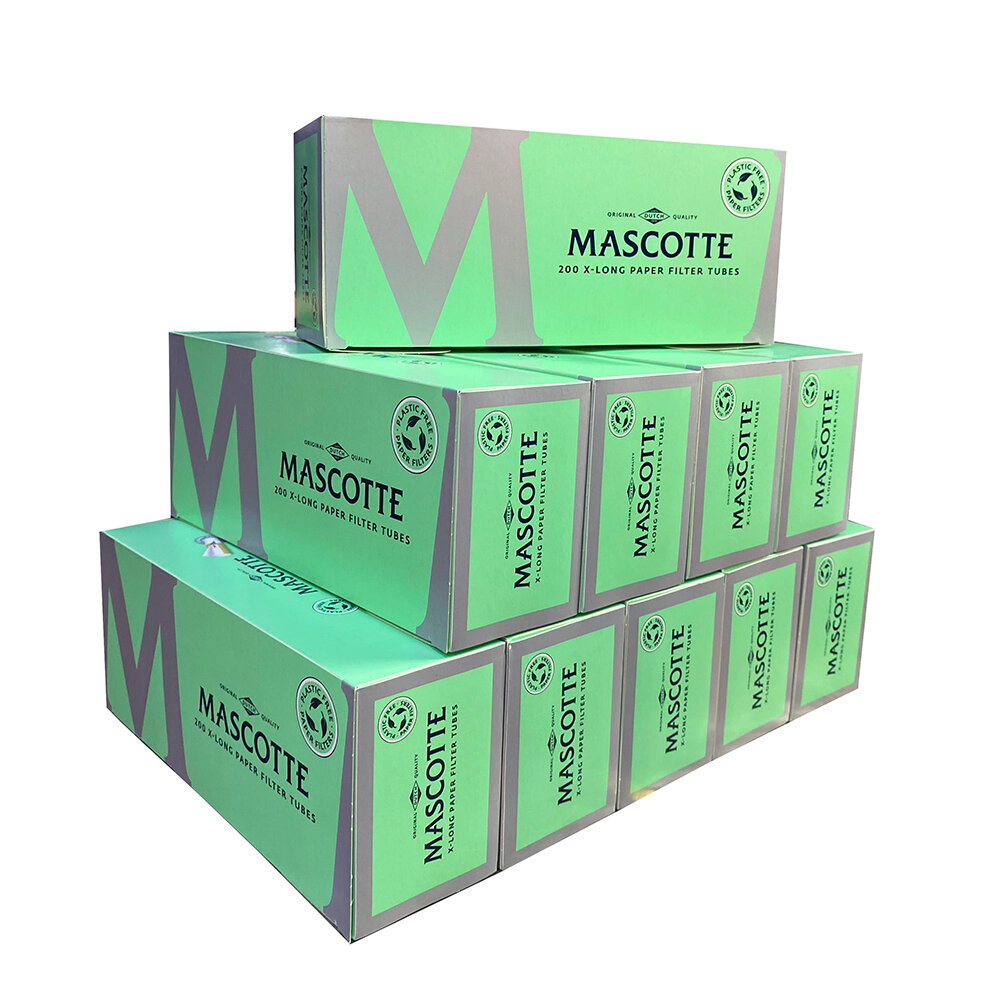 Гильзы для сигарет "Mascotte" KS X-Long Filter 10х200шт (Комплект)