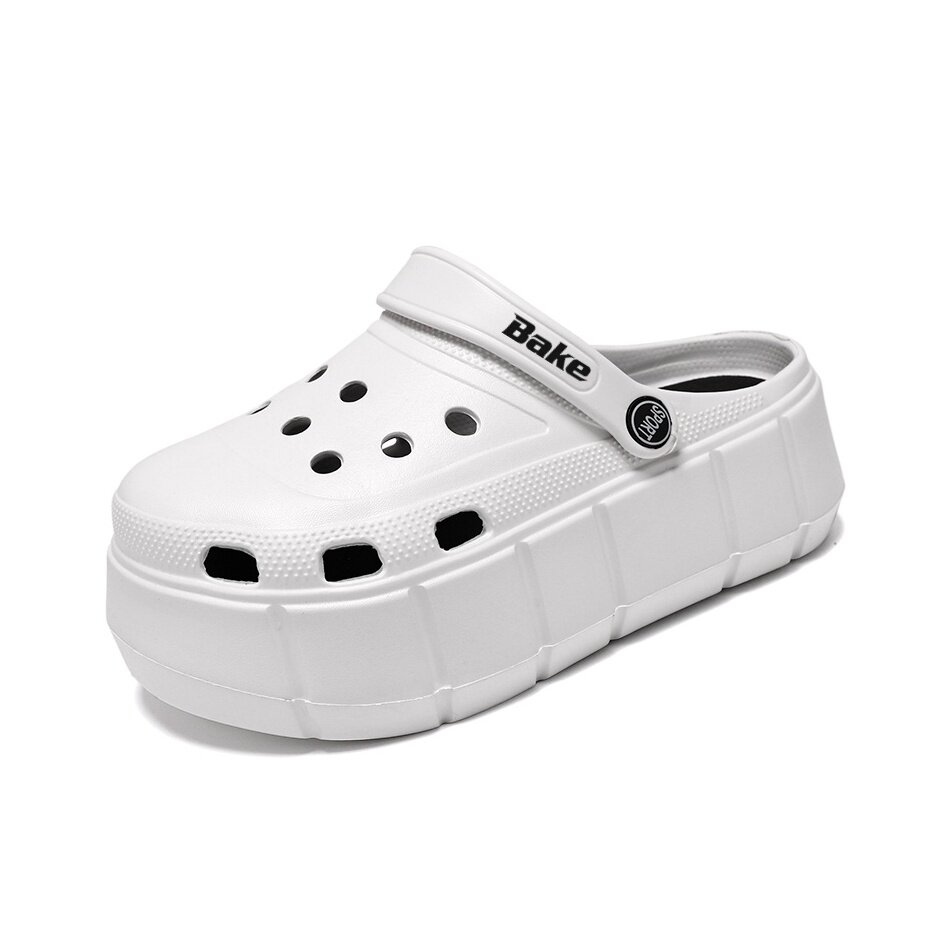 Сабо Bake, размер EU 39 стопа (24,5CM), белый,