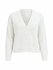 Кардиган Autumn Cashmere V-, размер 46, бежевый/белый