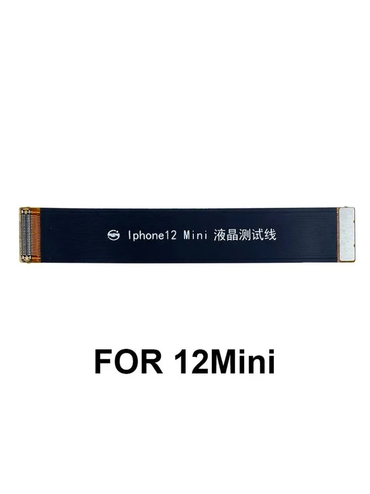 ЖК-дисплей испытательный кабель Flex для iPhone 6 6S 7 8 Plus X XS XSM XR 11 12 Pro Max Mini 3D Сенсорный экран Extension Tester Flex