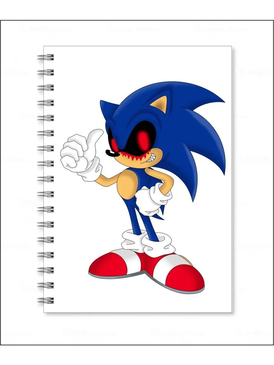 Тетрадь Sonic - Соник