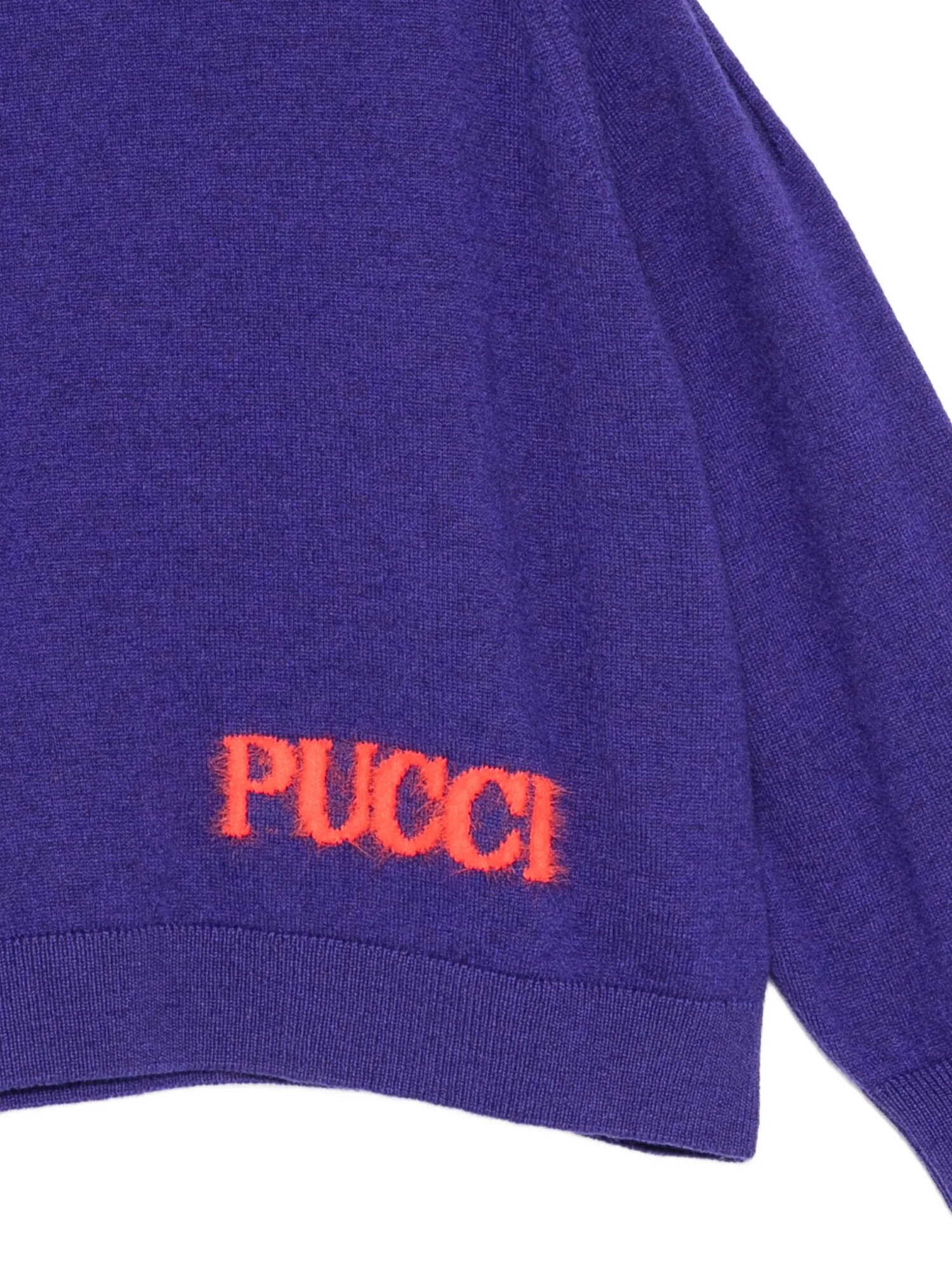 Свитер PUCCI, размер 10 лет, фиолетовый — фото 1