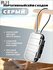 RJ1 Портативный сейф с кодом, серый, для автомобиля и офиса, ABS пластик, 24x14x...