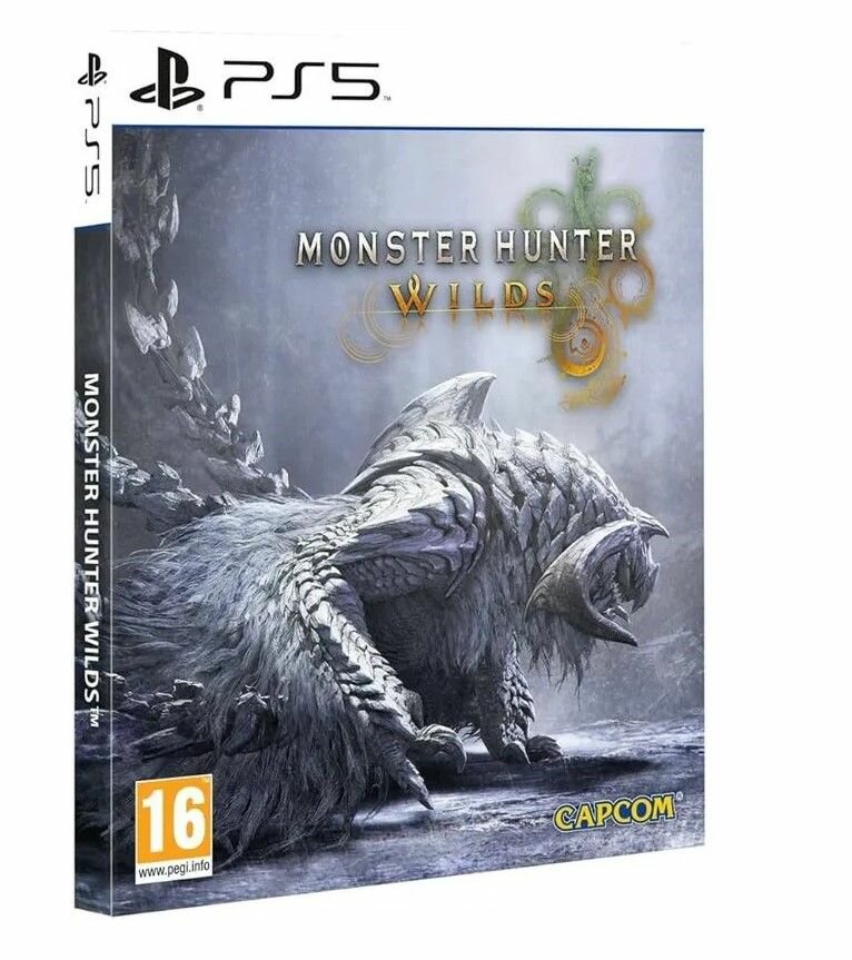 Игра Monster Hunter Wilds Steelbook Edition для Playstation 5. Уцененный товар