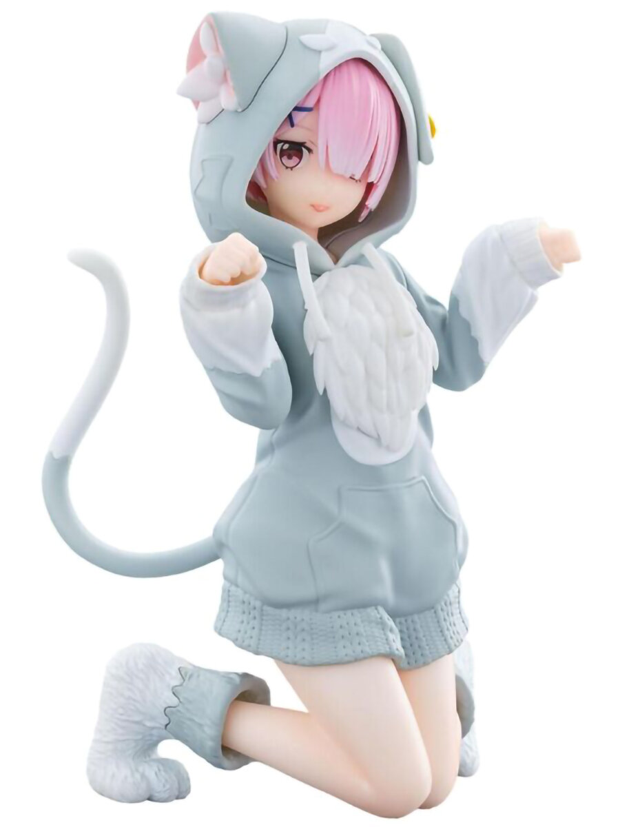 Фигурка Аниме SEGA Re: Zero Рам Mofumofu Pack 11см коллекционная