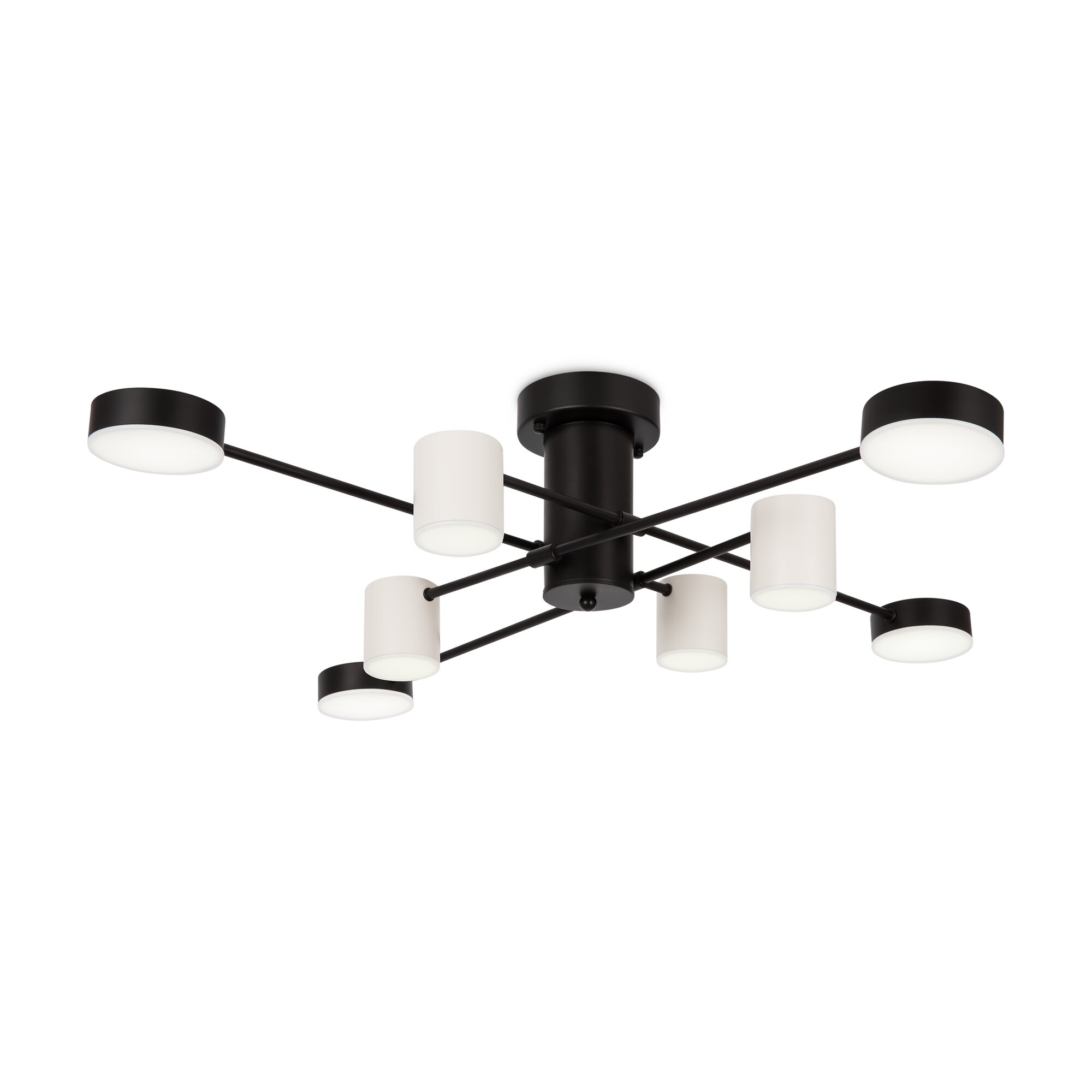 Потолочная люстра Тибо / Tibo Freya FR6048CL-L8B, черный, LED