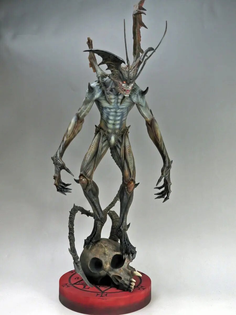 Фигурка AMON devil man red tail VER. Die.it