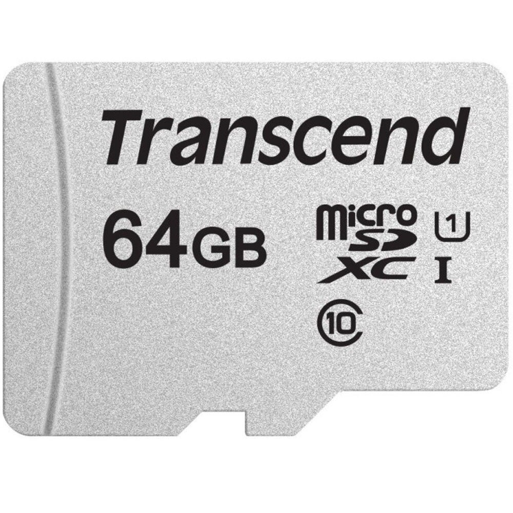 Карта памяти Transcend MicroSD 64GB UHS-I U1 (TS64GUSD300S) без адаптера