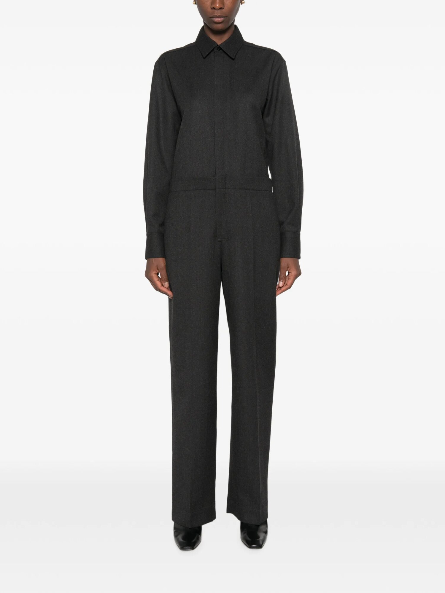 Комбинезон Victoria Beckham Polo-collar jumpsuit, размер 12 — фото 1