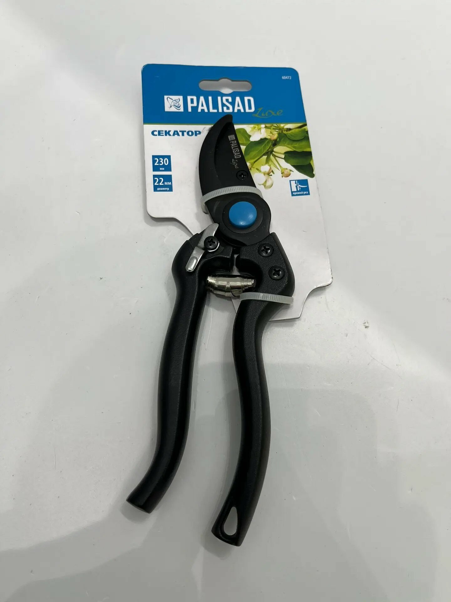 Секатор прямого реза PALISAD LUXE 60472: Забота о саде, рожденная в стали — фото 1