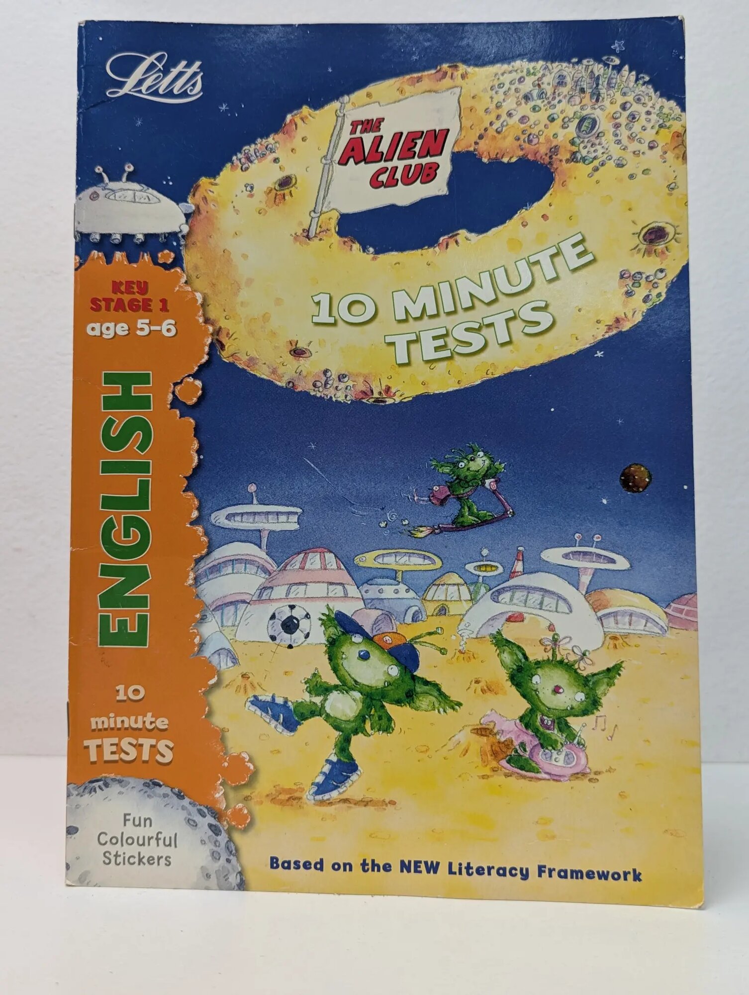 The Alien Club. 10 Minute Tests - English. Key stage 1. Age 5-6 Сборник 1990