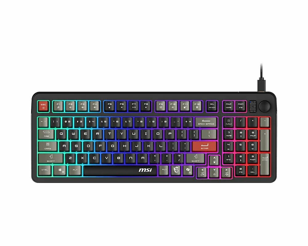Клавиатура проводная MSI FORGE GK110 RU (S11-04RU258-HH9)