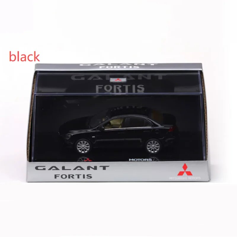 WELLY 1:43 Модель автомобиля Galant Fortis C black
