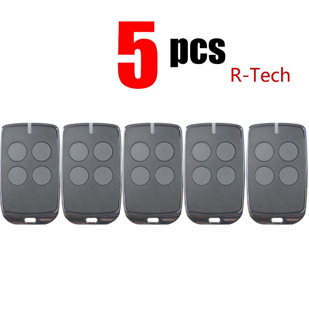 Пульт дистанционного управления R-Tech RT-4 черный 433 МГц R-Tech-5PCS