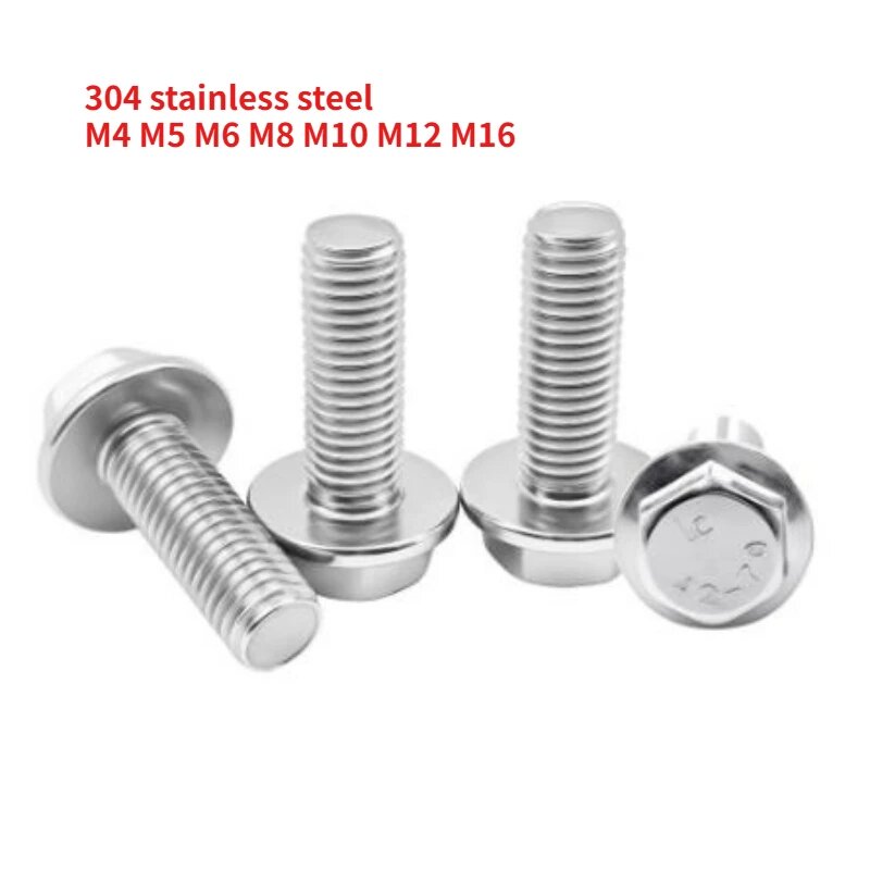Болты GB5789 из нержавеющей стали 304 M4-M16 M8-10pcs, 50mm