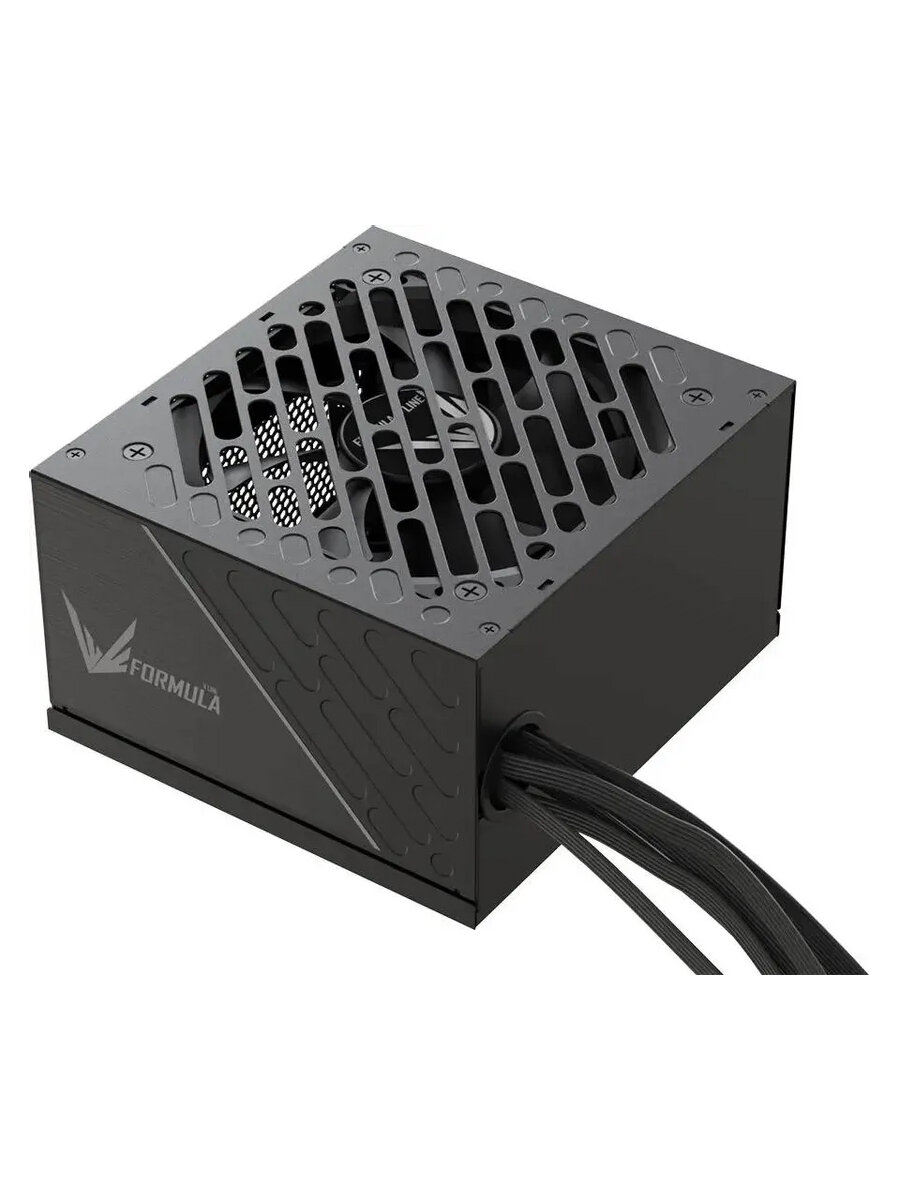 Блок питания 750W FORMULA V LINE (AEROCOOL) FV-750WD черный (ATX, 80+ White, APFC, 20+4 pin, 2xPCIe 6+2P, 2хMolex, 6xSATA, 120mm fan) (FV-750WD (F))