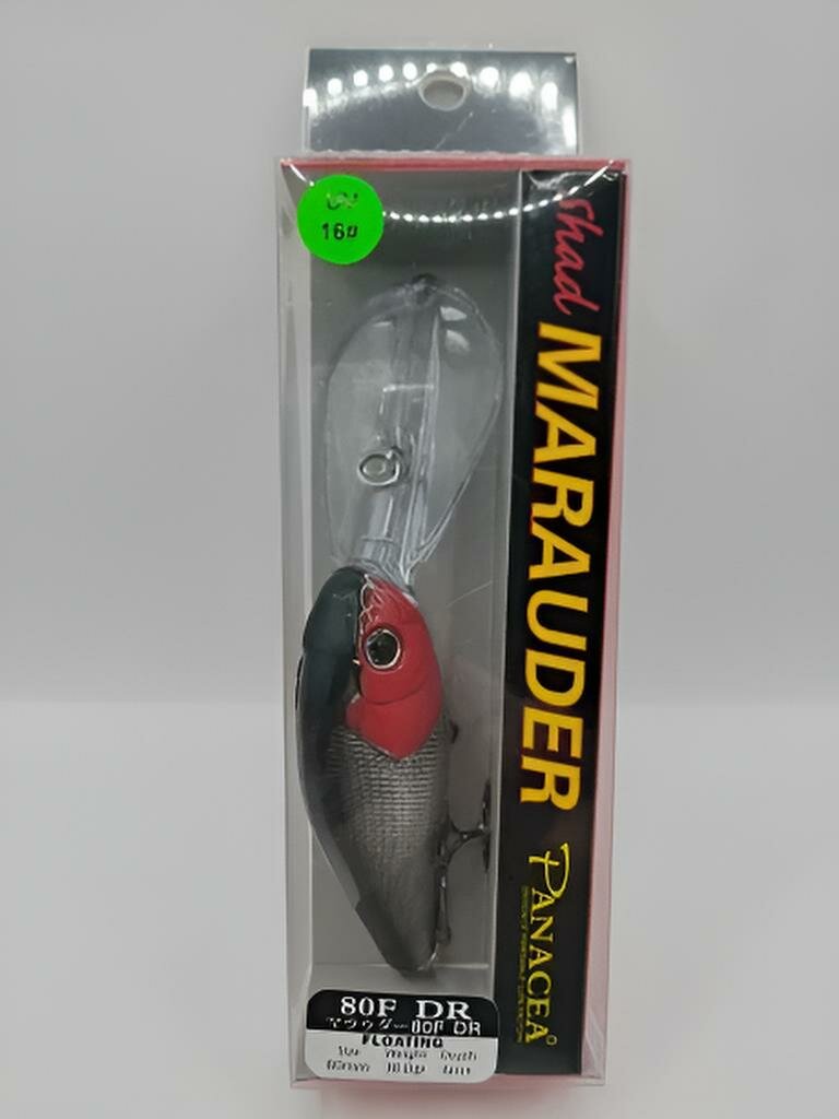 Воблер шэд для троллинга Panacea Marauder Shad 80F DR: 80мм, 30г, заглубление 6+ м, шэд на крупных хищников