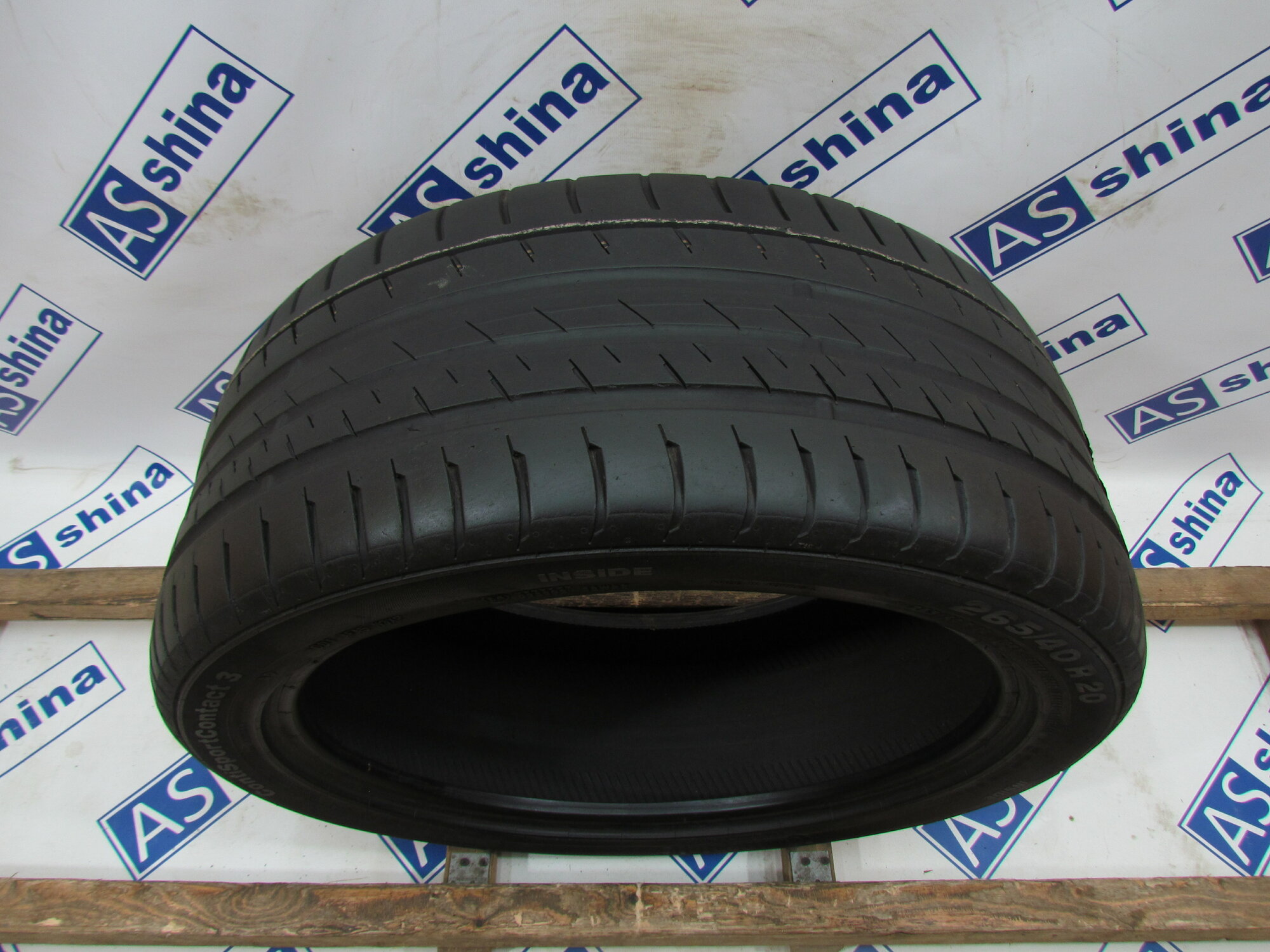 Continental ContiSportContact 3 265 40 R20 летние БУ шины более 35% износ , артикул 0028267