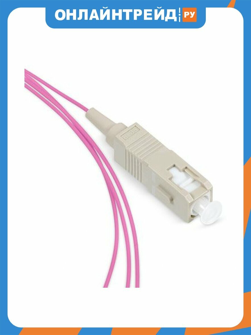 Пигтейл Toplan , SC/PC, MM 50/125 (OM4), 1 м, LSZH