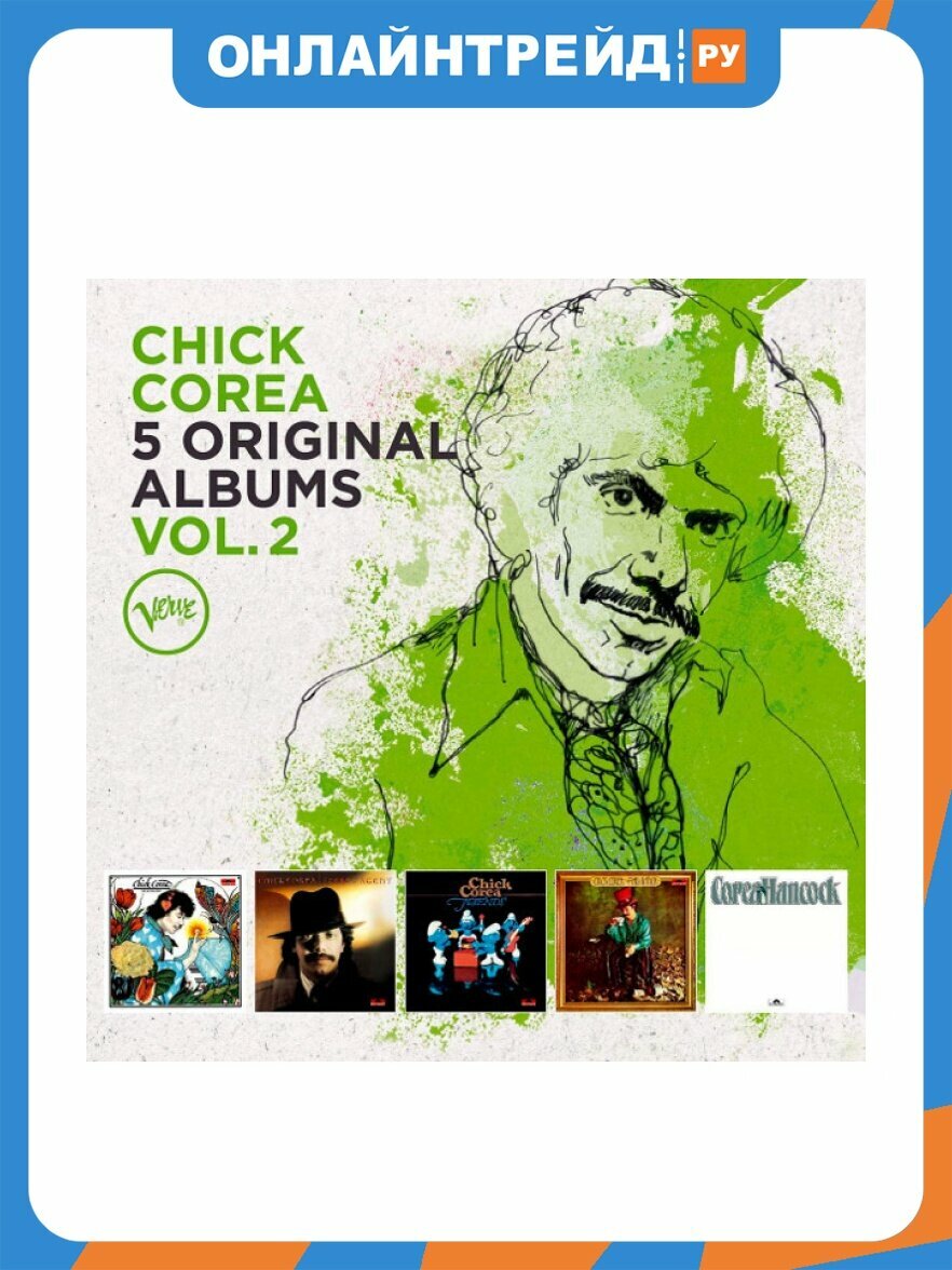 Компакт-диск Universal Music Chick Corea - Original Albums Vol.2 (5CD)