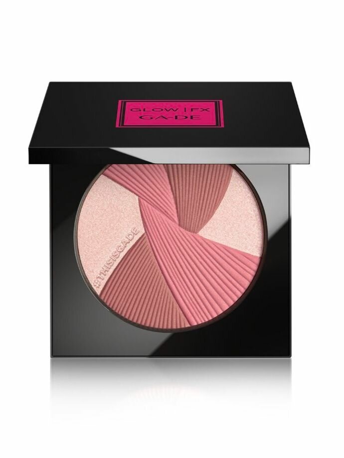 GA-DE Натуральная палетка для лица GLOW FX №145, Rose Twist