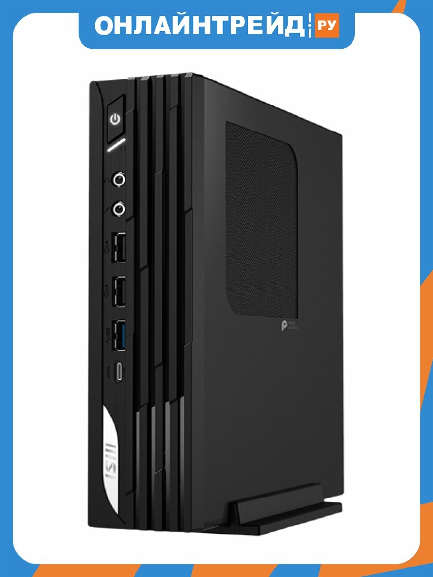 Неттоп Msi Pro DP21 14M Mini (Core i5-14400 2.5 ГГц, 8 Гб, SSD 512 Гб, Intel UHD Graphics 730, noOS)