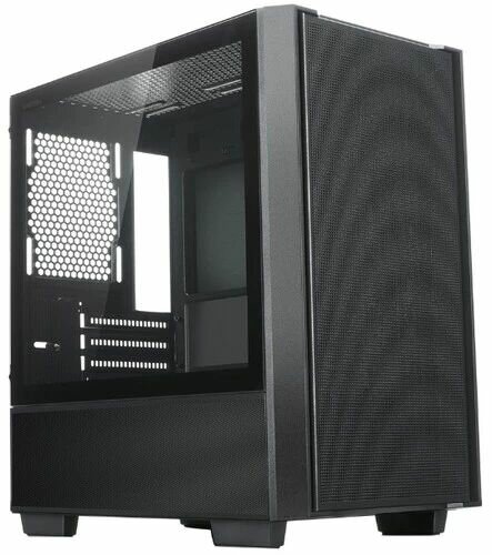 Компьютерный корпус XASTRA A400 0F (A400M-0F) черный - Mini Tower, Micro-ATX, USB 2.0 Type-A, USB 3.2 Gen 1 Type-A