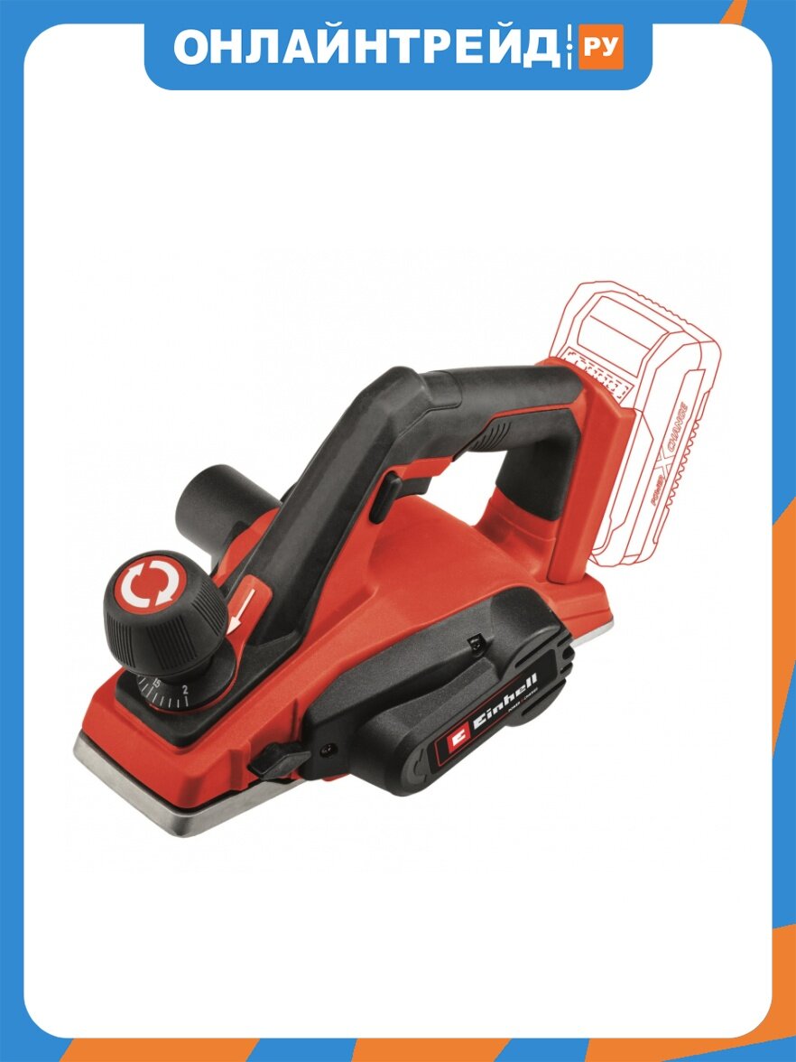 Рубанок аккумуляторный Einhell PXC TE-PL 18/82 Li - Solo (4345400)