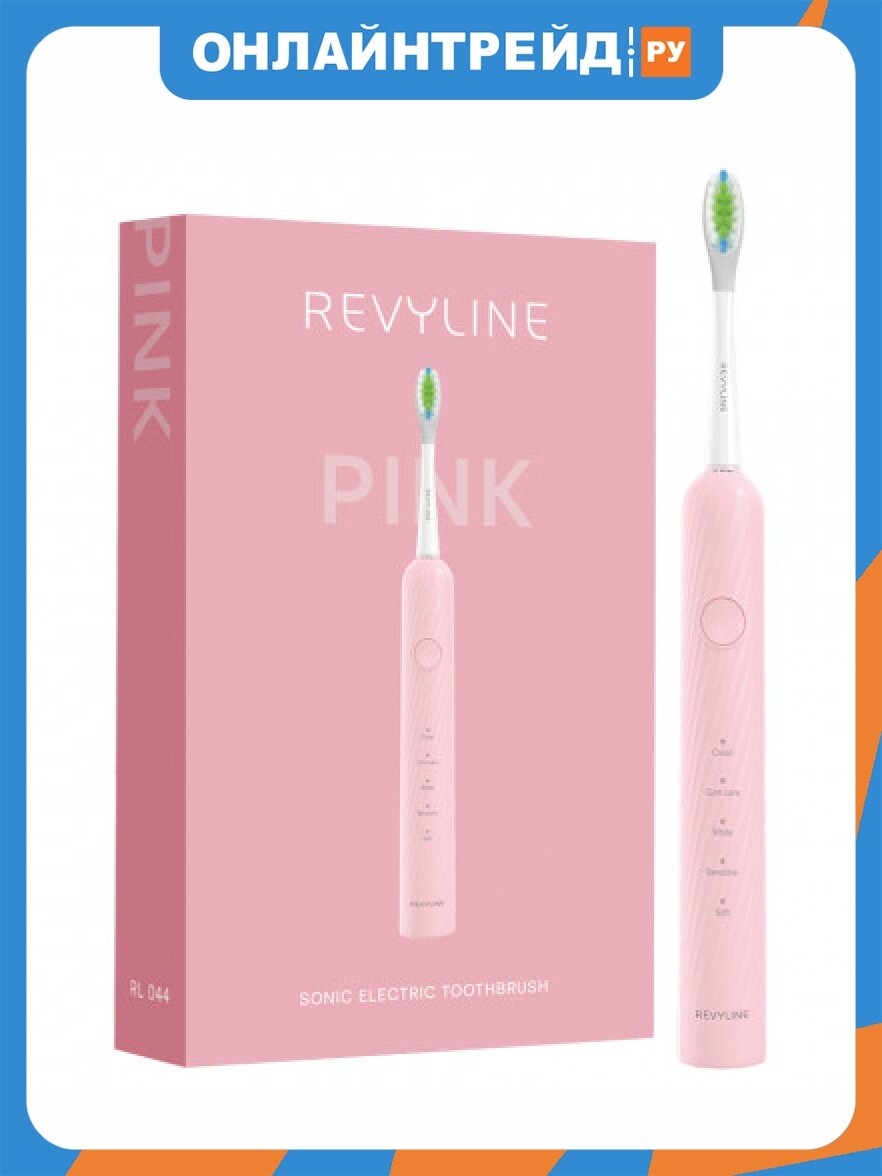 Зубная щётка электрическая Revyline RL 044 Mint розовая