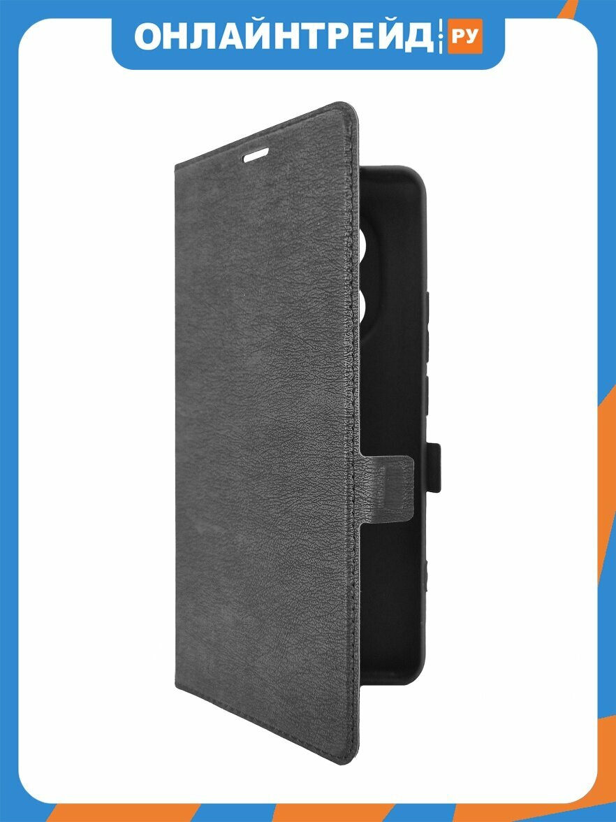 Чехол-книжка Borasco для Xiaomi Redmi Note 15 4G, черный