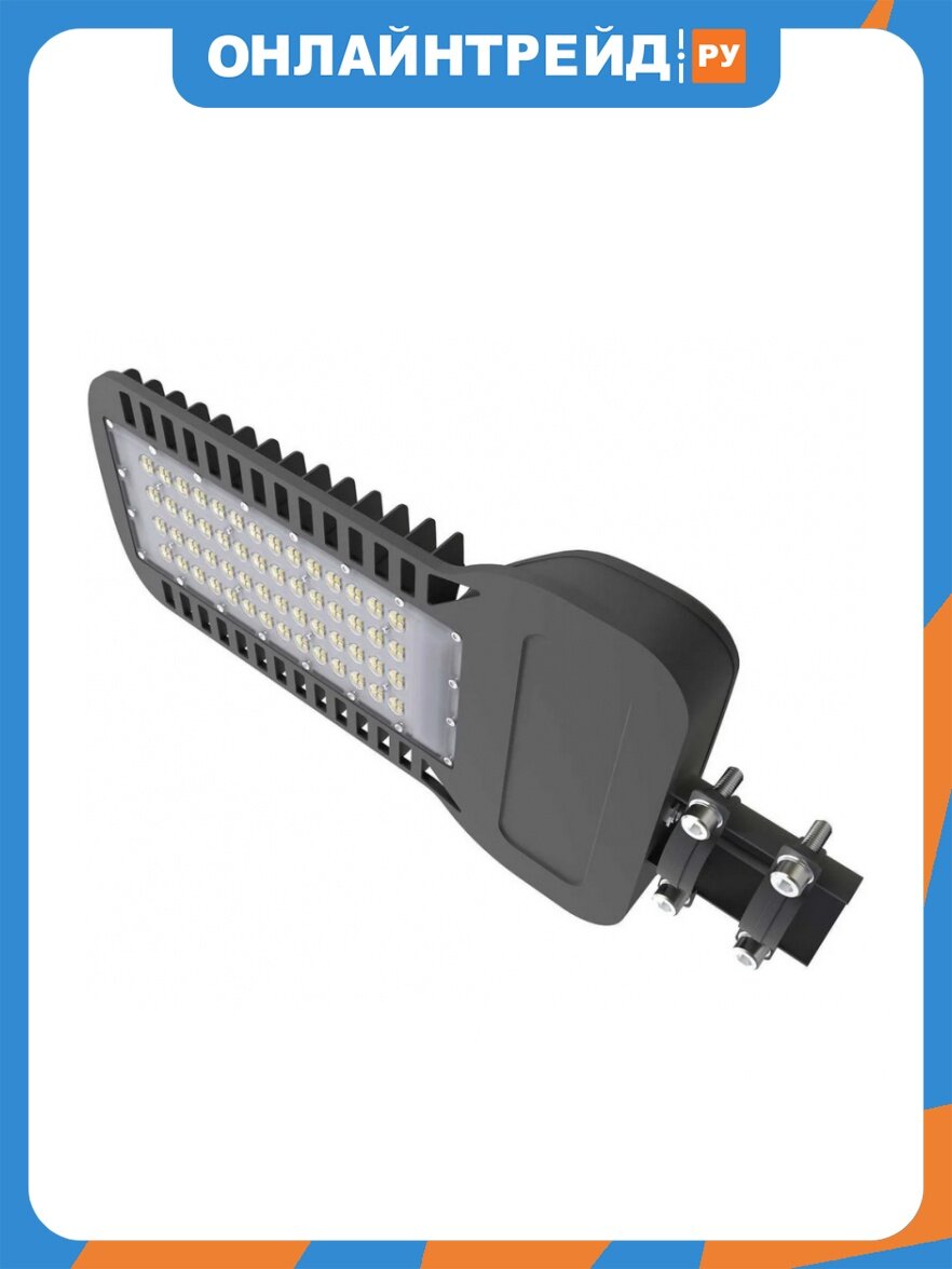 Консольный светильник Gauss LED Qplus IP65 535*260*64 200W 24000lm 5000K 120-260V КСС "Ш" 1/2