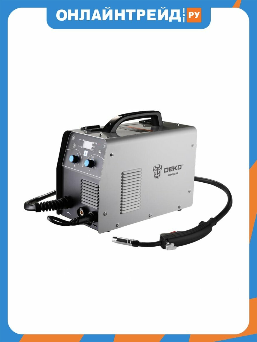 Сварочный полуавтомат Deko DKWM250A PRO, MIG/MAG, 250А