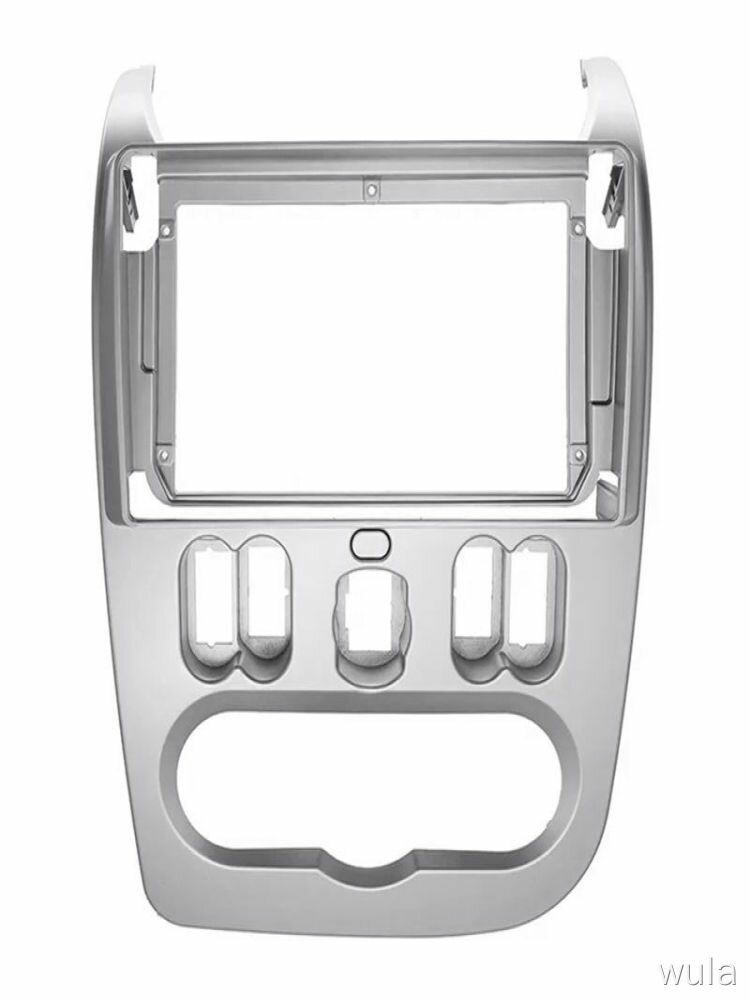 Рамка для автомобильной DVD-магнитолы Double-Din для RENAULT LOGAN 2010-2013 (левостороннее рулевое управление).