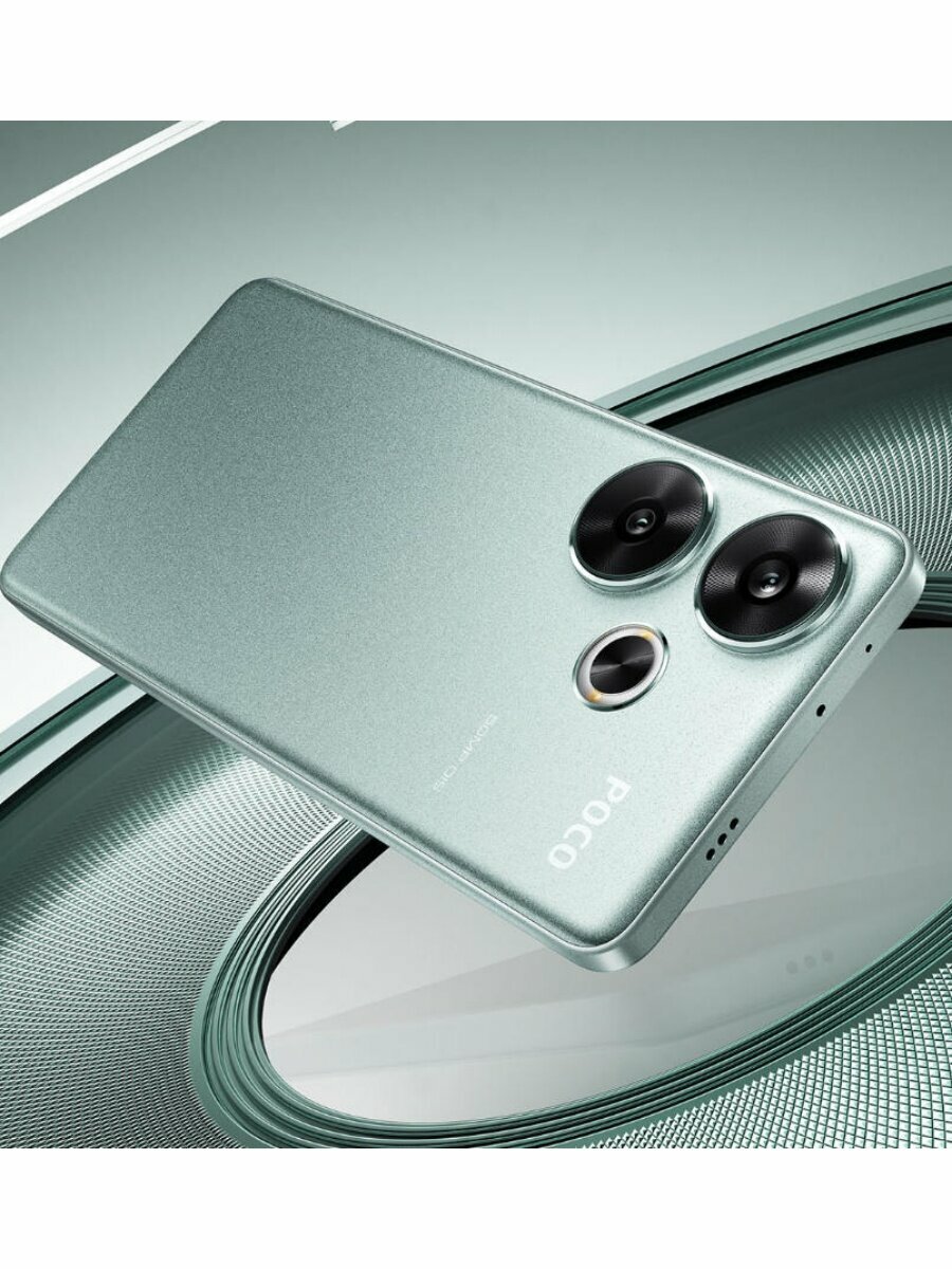 Смартфон Xiaomi Poco F6 5G 12/256 ГБ Зелёный Qualcomm Snapdragon 8s Gen 3