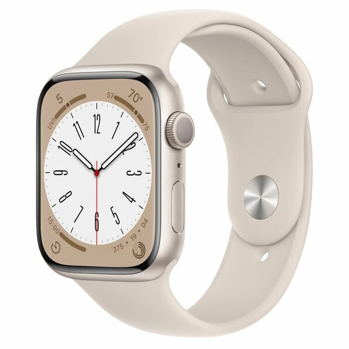 Ремешок силиконовый Starlight (Сияющая звезда) Sport Band Size M/L Apple Watch 46mm (MPLW3AM/A)