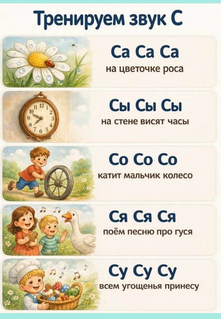 Лэпбук "звук С" — фото 1