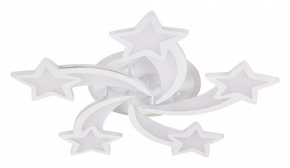 Люстра Natali Kovaltseva Star LED LAMPS 81145 цвет плафона подвески Белый, цвет арматуры Белый